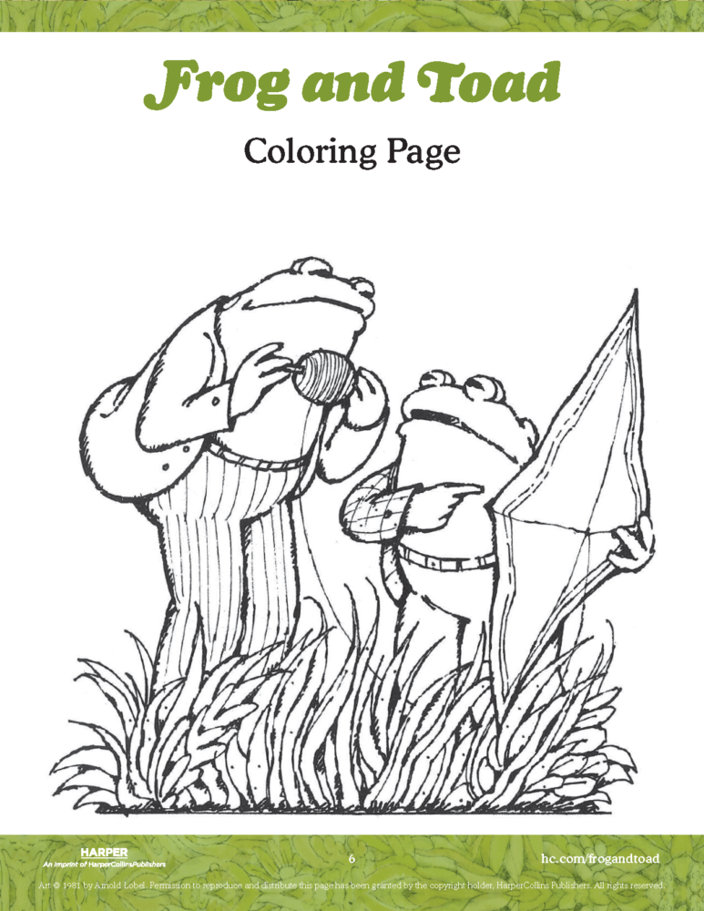 Write Letters with Frog and Toad! – HarperCollins